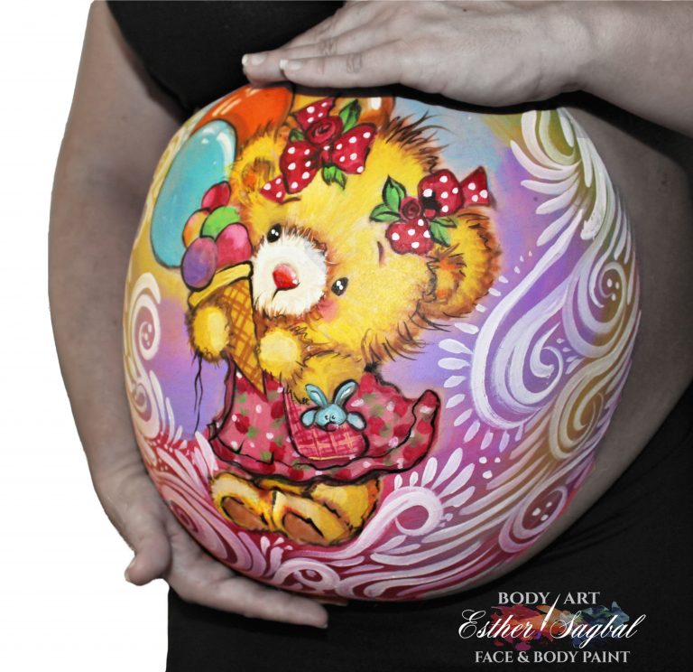 Pintura para embarazadas en Madrid, bellypaint Madrid, sesiones ...